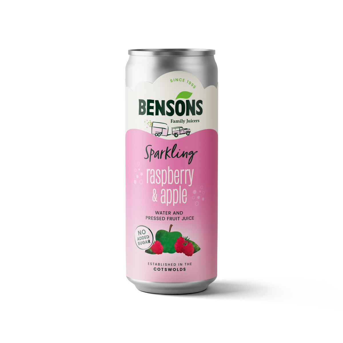 *NEW* Bensons Sparkling Raspberry and Apple – Bensons the Juicers